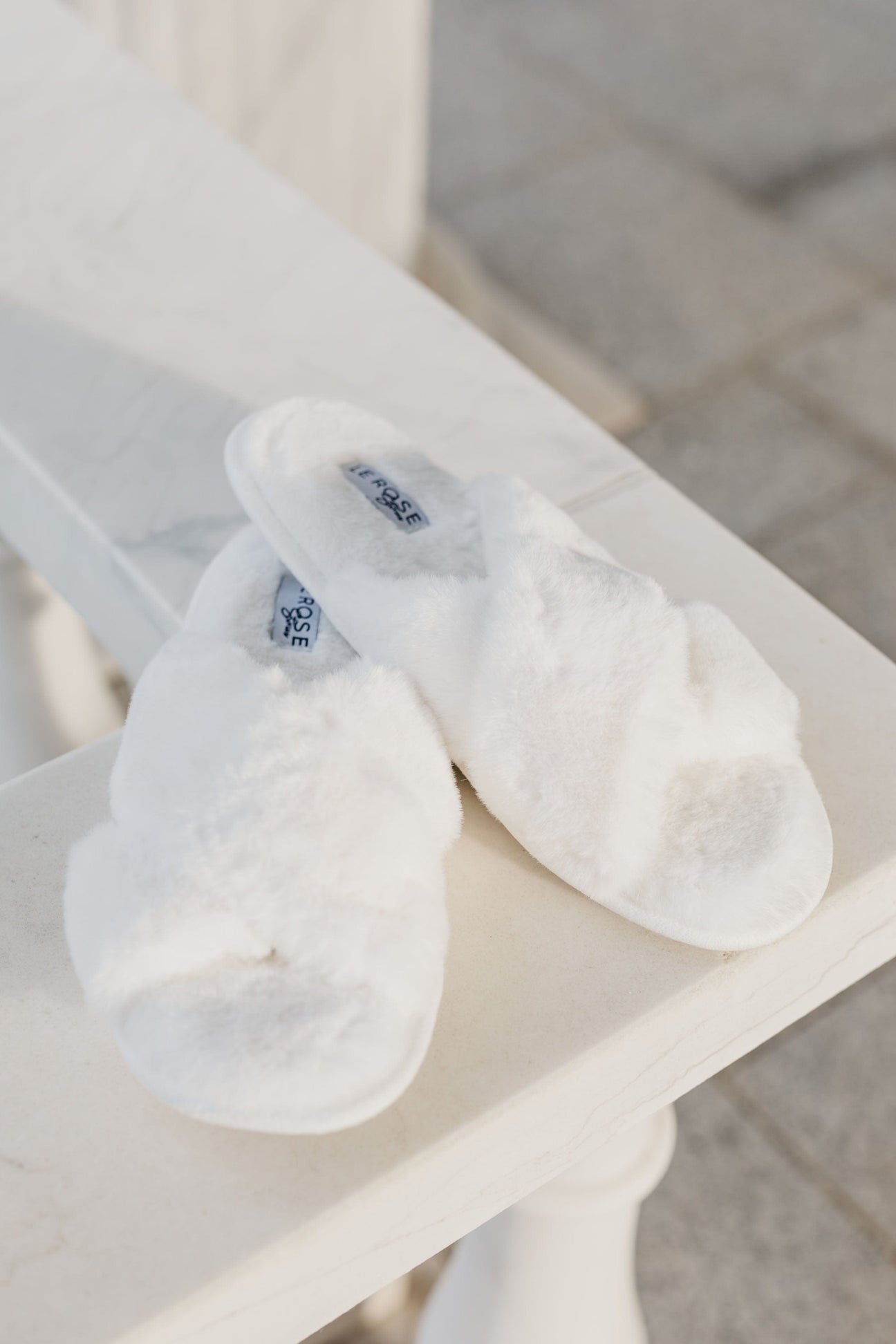 Fluffy Slipper for Bridesmaids and Brides – Lerose USA